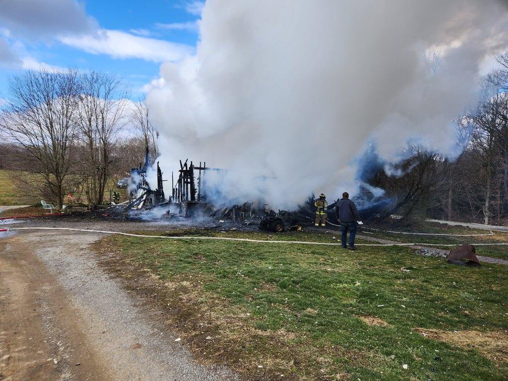 Fire at Leslie Farms results in fatality | News, Sports, Jobs - The Review